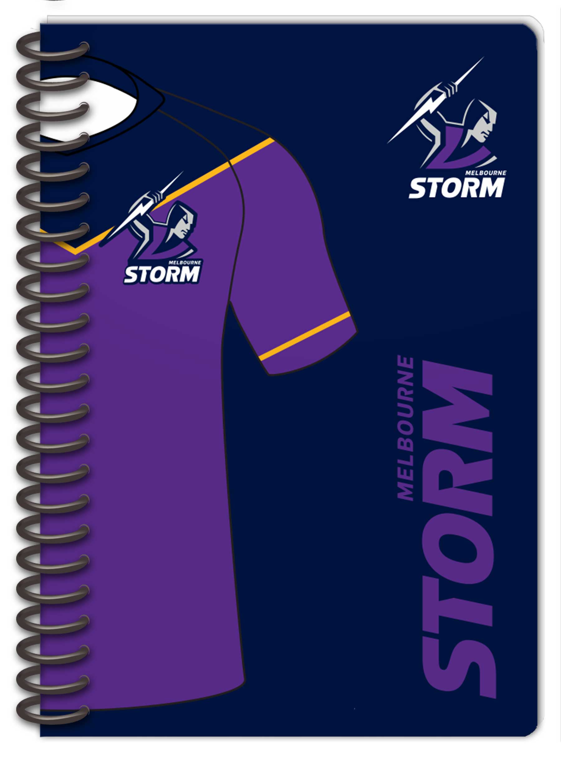 Melbourne Storm Set Of 2 Notebooks – Licensing Essentials