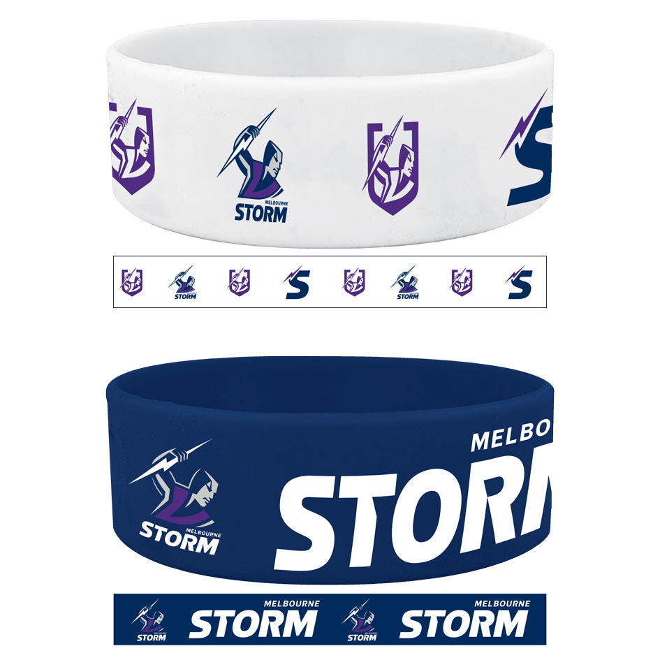 Melbourne Storm Silicone Wrist Bands 2 Pack – Licensing Essentials