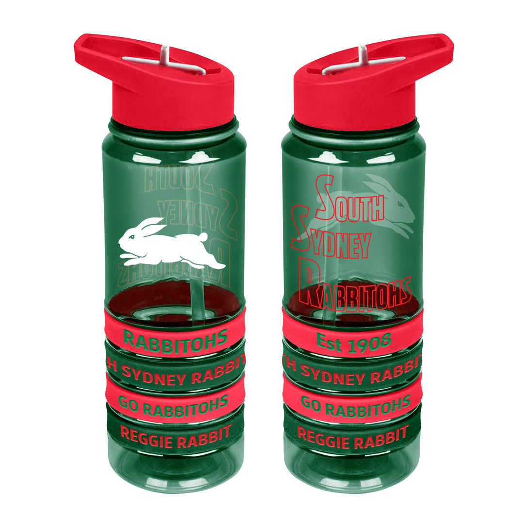 South Sydney Rabbitohs Bottle With Bands – Licensing Essentials