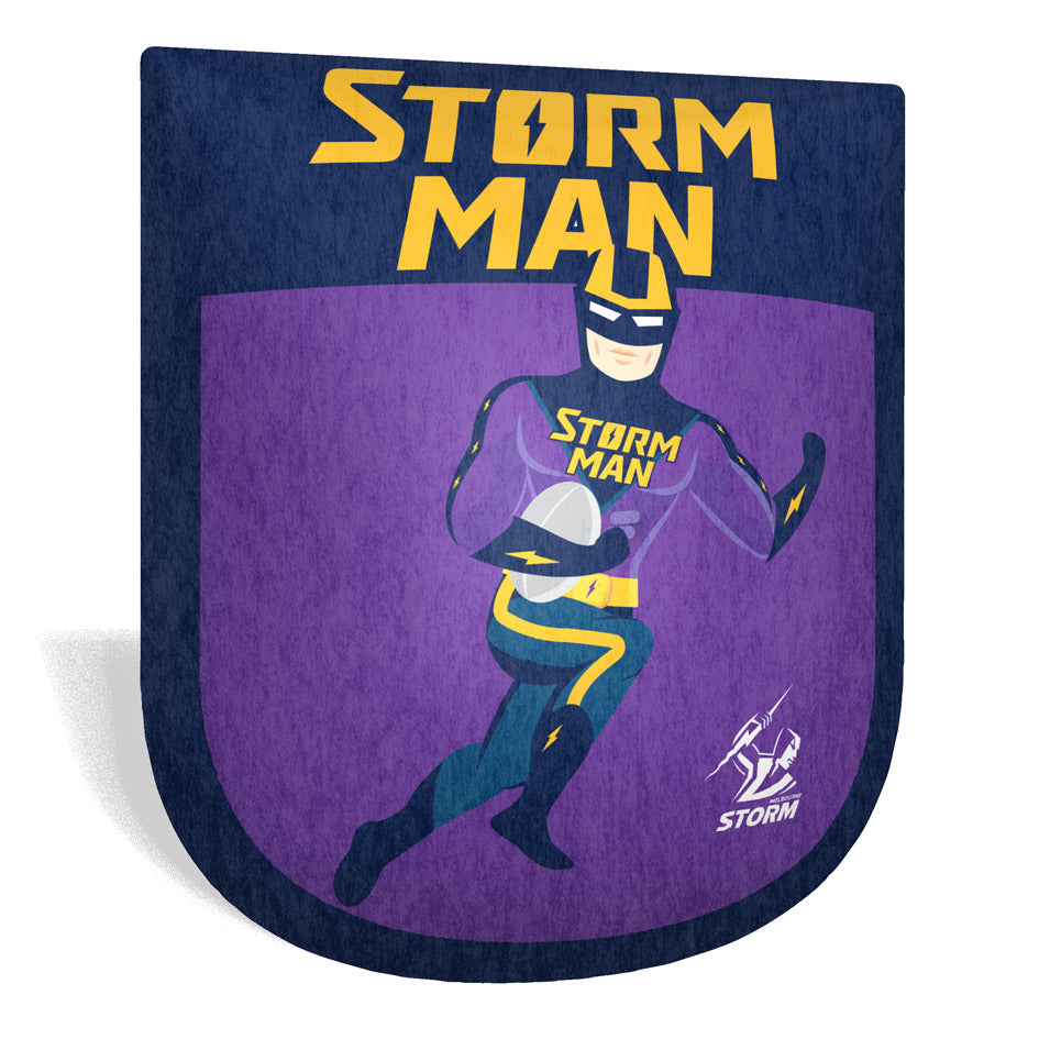 Melbourne Storm Mascot Shaped Cushion – Licensing Essentials