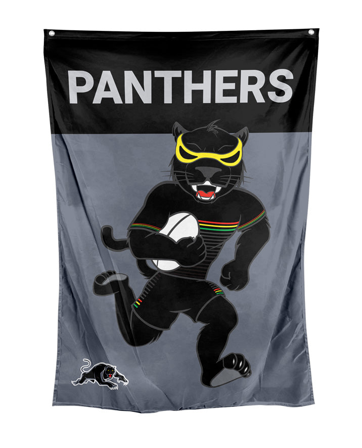 Panthers Mascot Wall Flag – Licensing Essentials