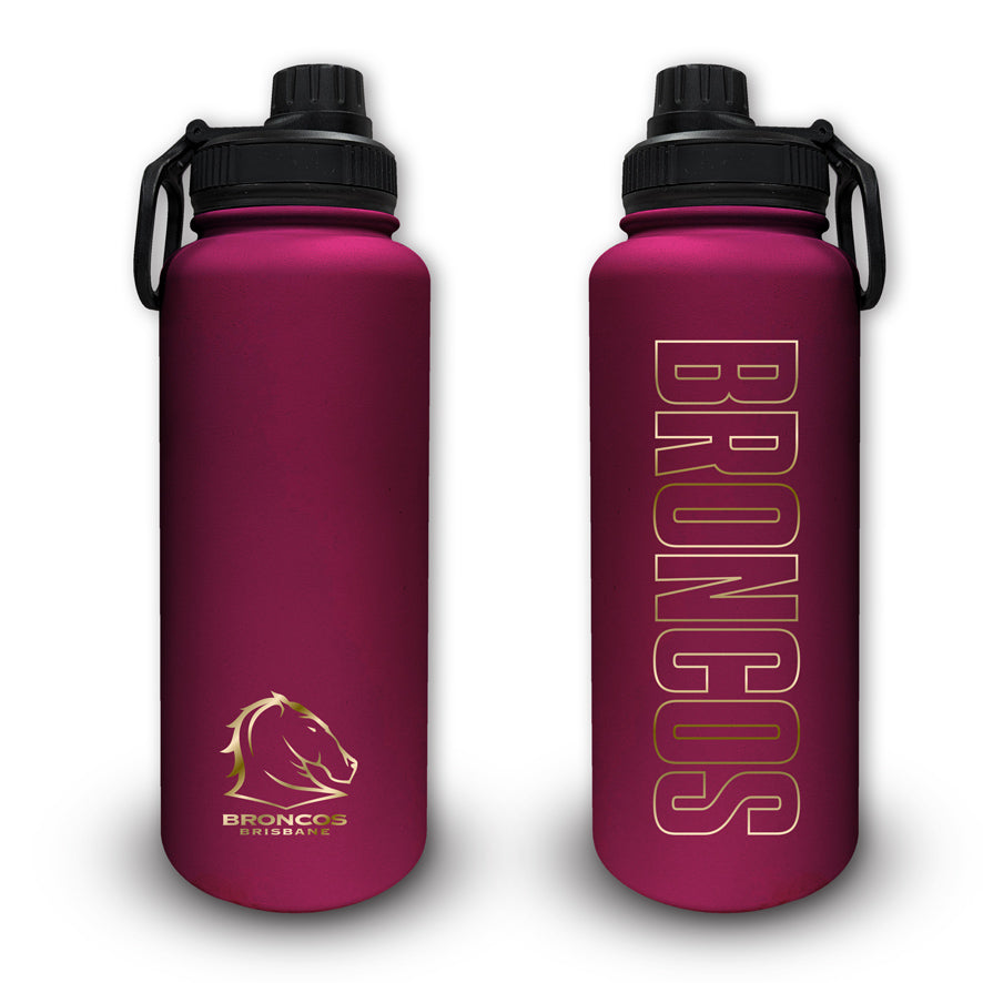 Brisbane Broncos Stainless Steel 960ml Drink Bottle Licensing Essentials brisbane-broncos-stainless-steel-960ml-drink-bottle-licensing-essentials