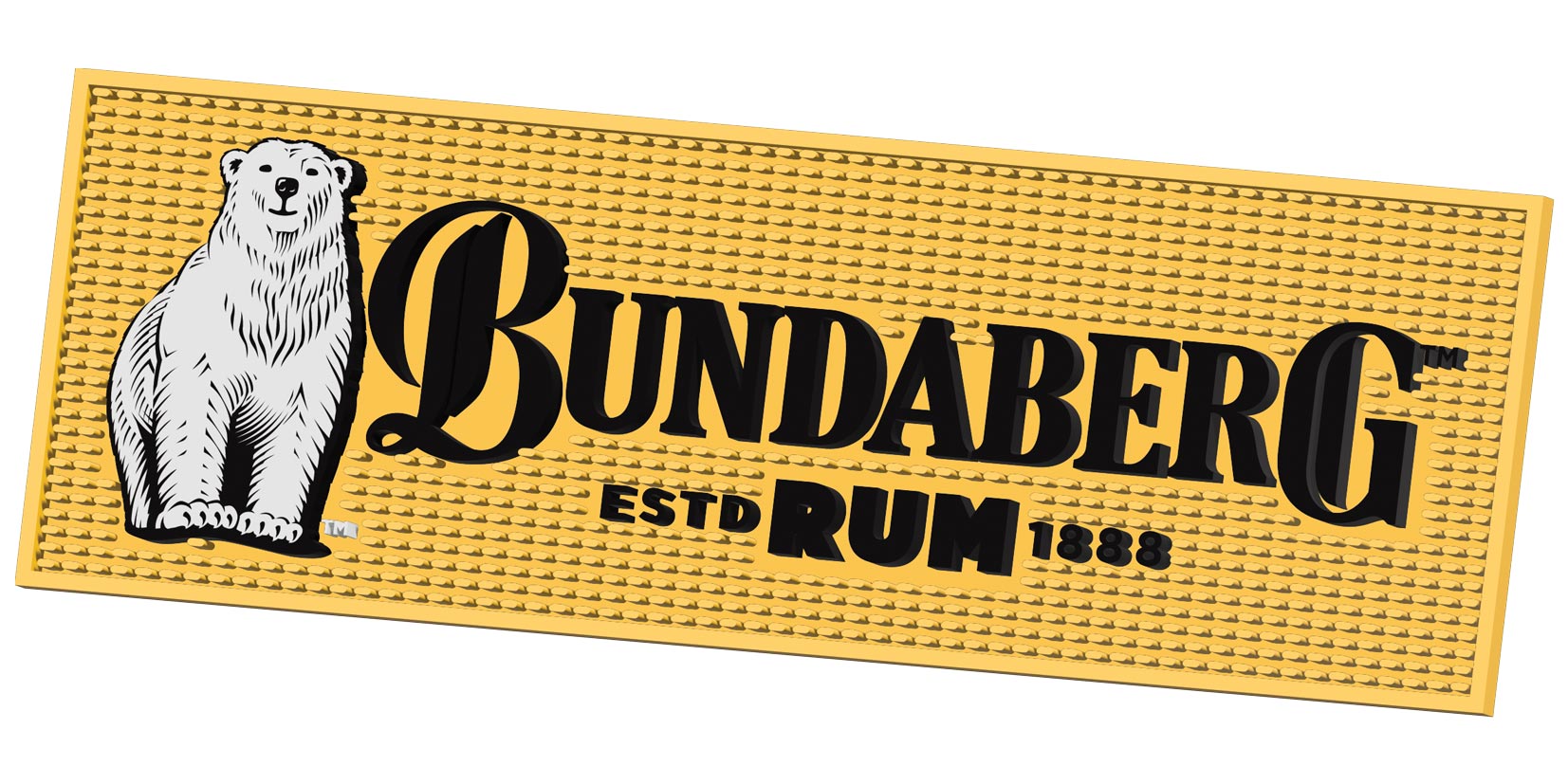 Bundaberg Rum Rubber Bar Mat – Licensing Essentials