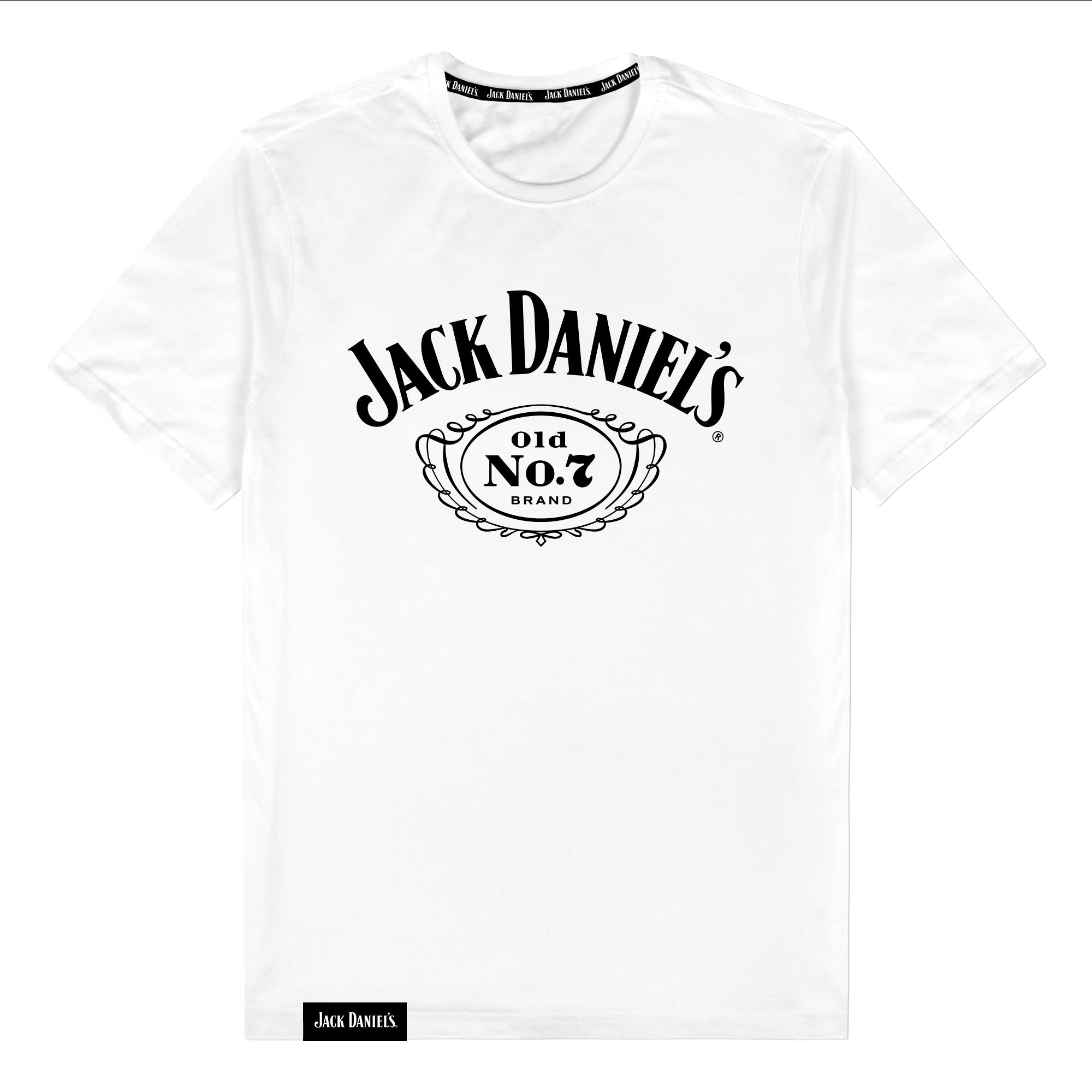 Jack Daniel's White Logo Tee – Licensing Essentials