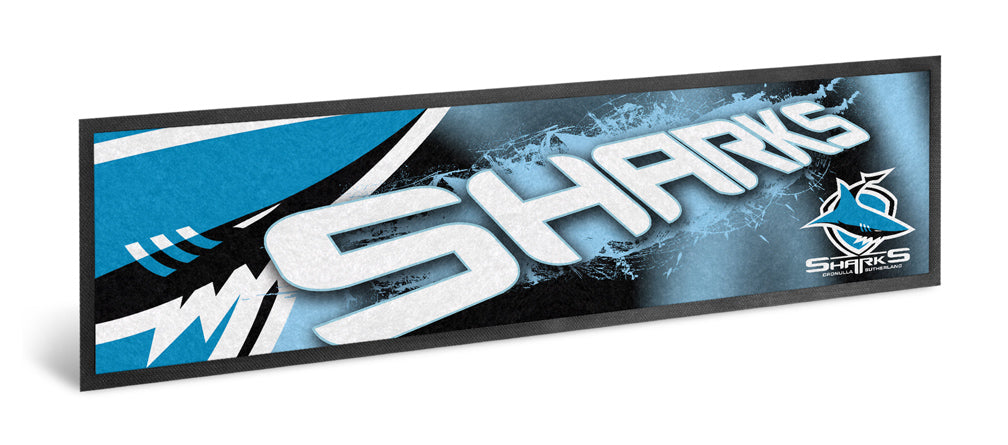 Cronulla-Sutherland Sharks Logo Bar Runner – Licensing Essentials