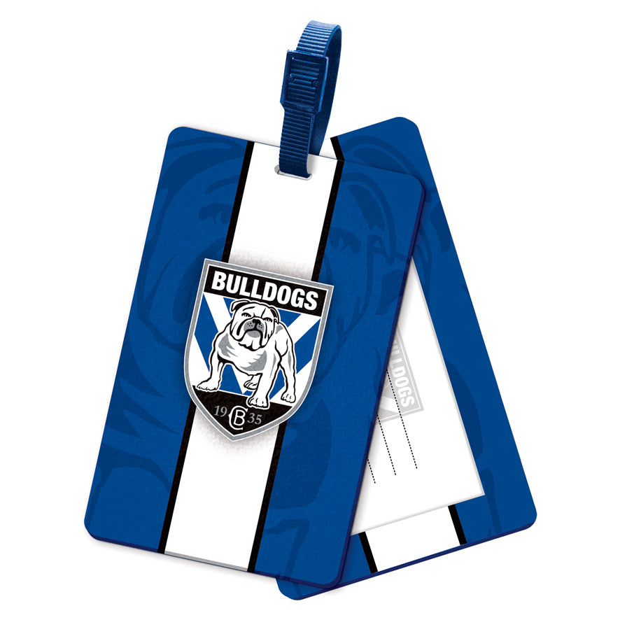 Canterbury-Bankstown Bulldogs Kids Rubber Bag Tag – Licensing Essentials