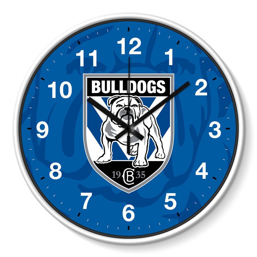 Canterbury-Bankstown Bulldogs Wall Clock – Licensing Essentials