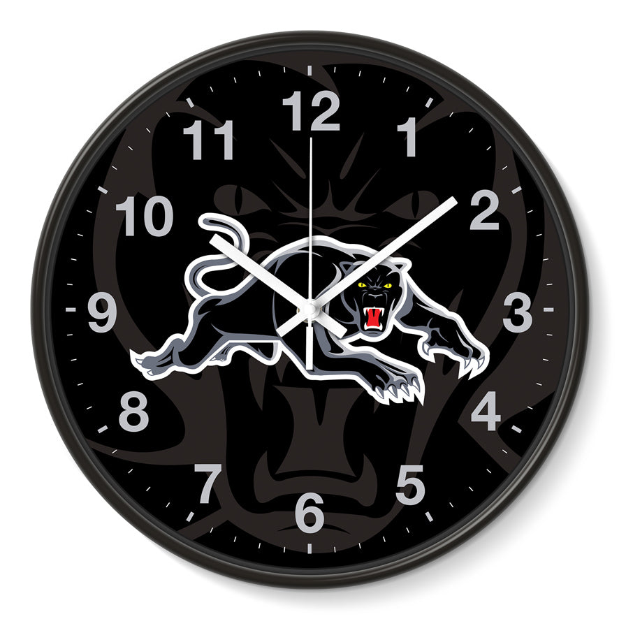 Penrith Panthers Wall Clock – Licensing Essentials