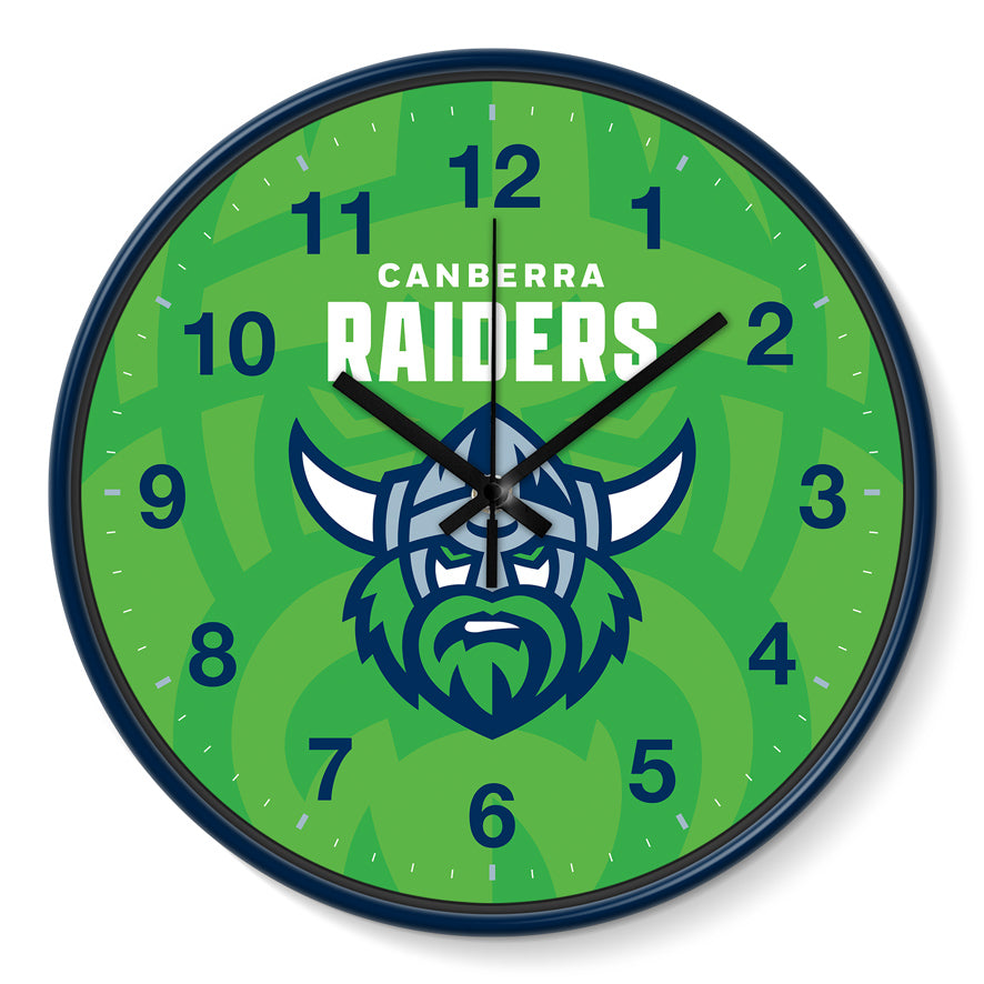 Canberra Raiders Wall Clock – Licensing Essentials