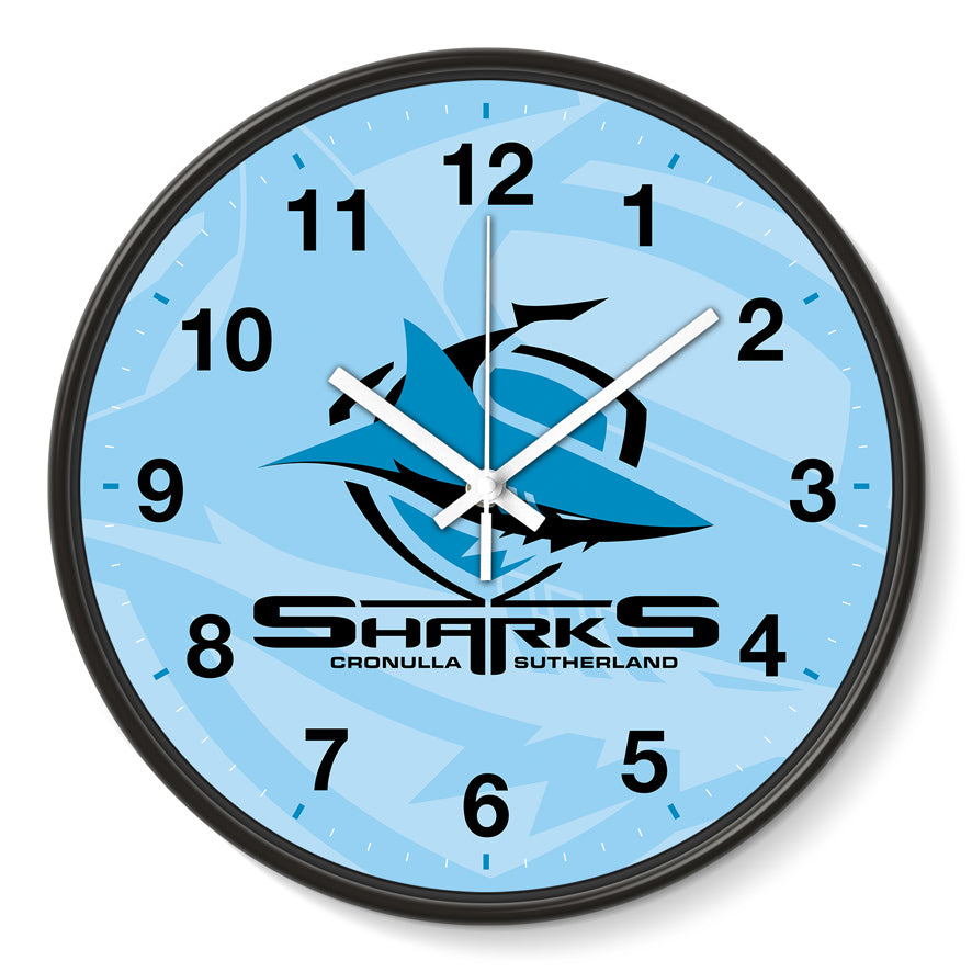 Cronulla-Sutherland Sharks Wall Clock – Licensing Essentials