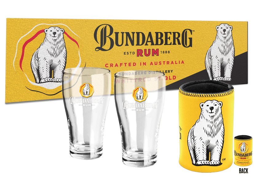 Bundaberg Rum Bar Essentials Gift Pack – Licensing Essentials