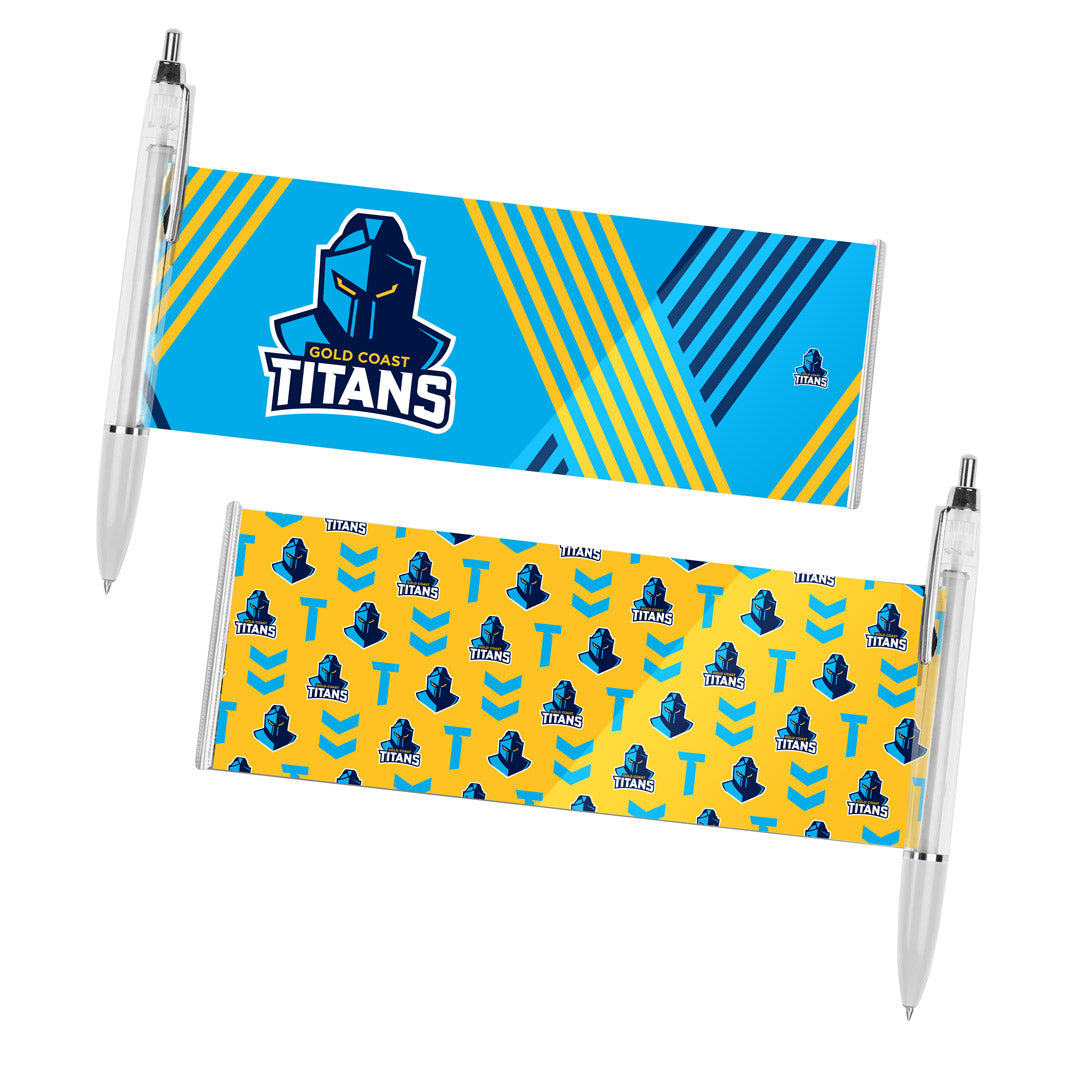 Gold Coast Titans Banner Pen – Licensing Essentials