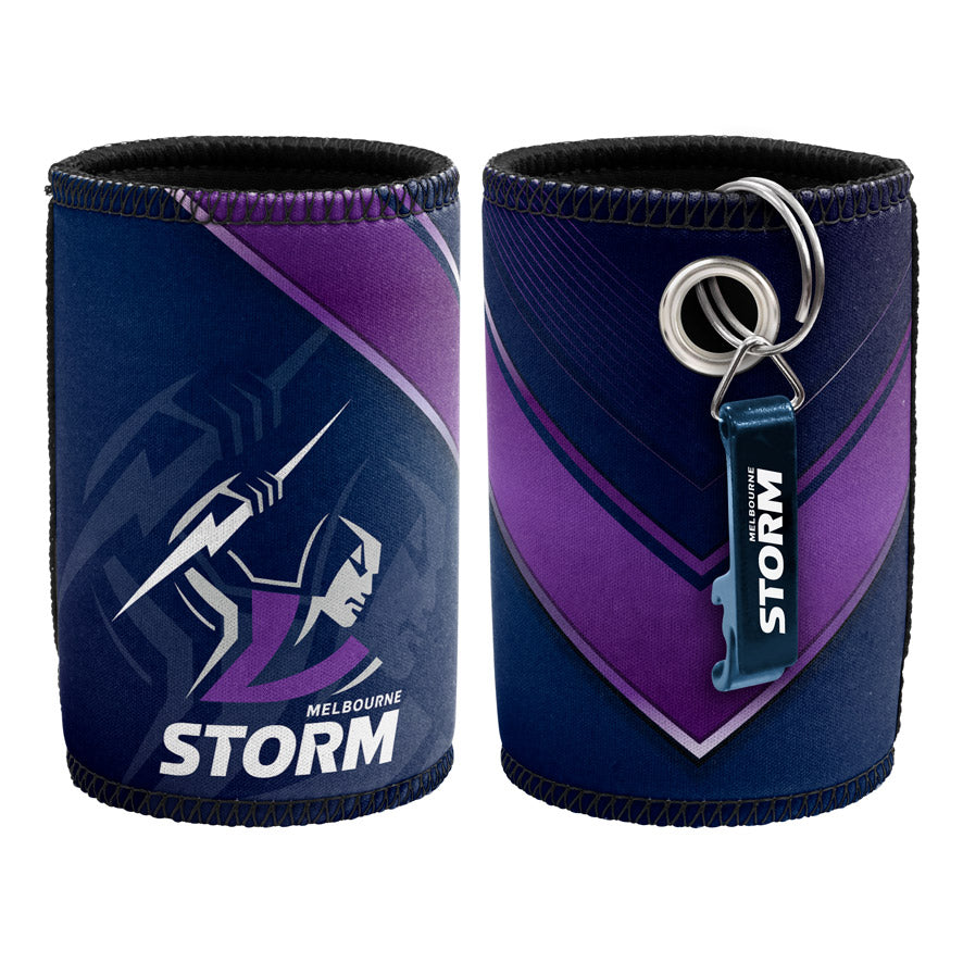 Melbourne Storm Can Cooler With Bottle Opener – Licensing Essentials