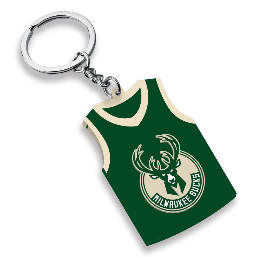Milwaukee Bucks Team Logo Rubber Keyring – Licensing Essentials