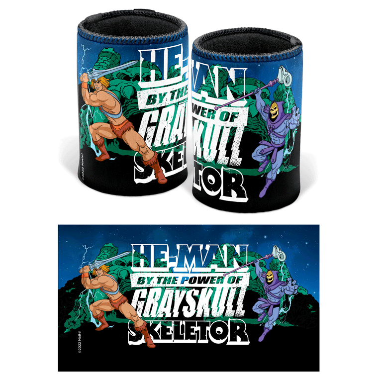 He-Man By The Power Of Greyskull Skeletor Can Cooler – Licensing Essentials