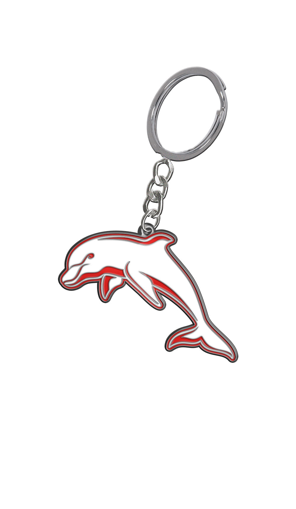 Dolphins Enamel Logo Keyring – Licensing Essentials