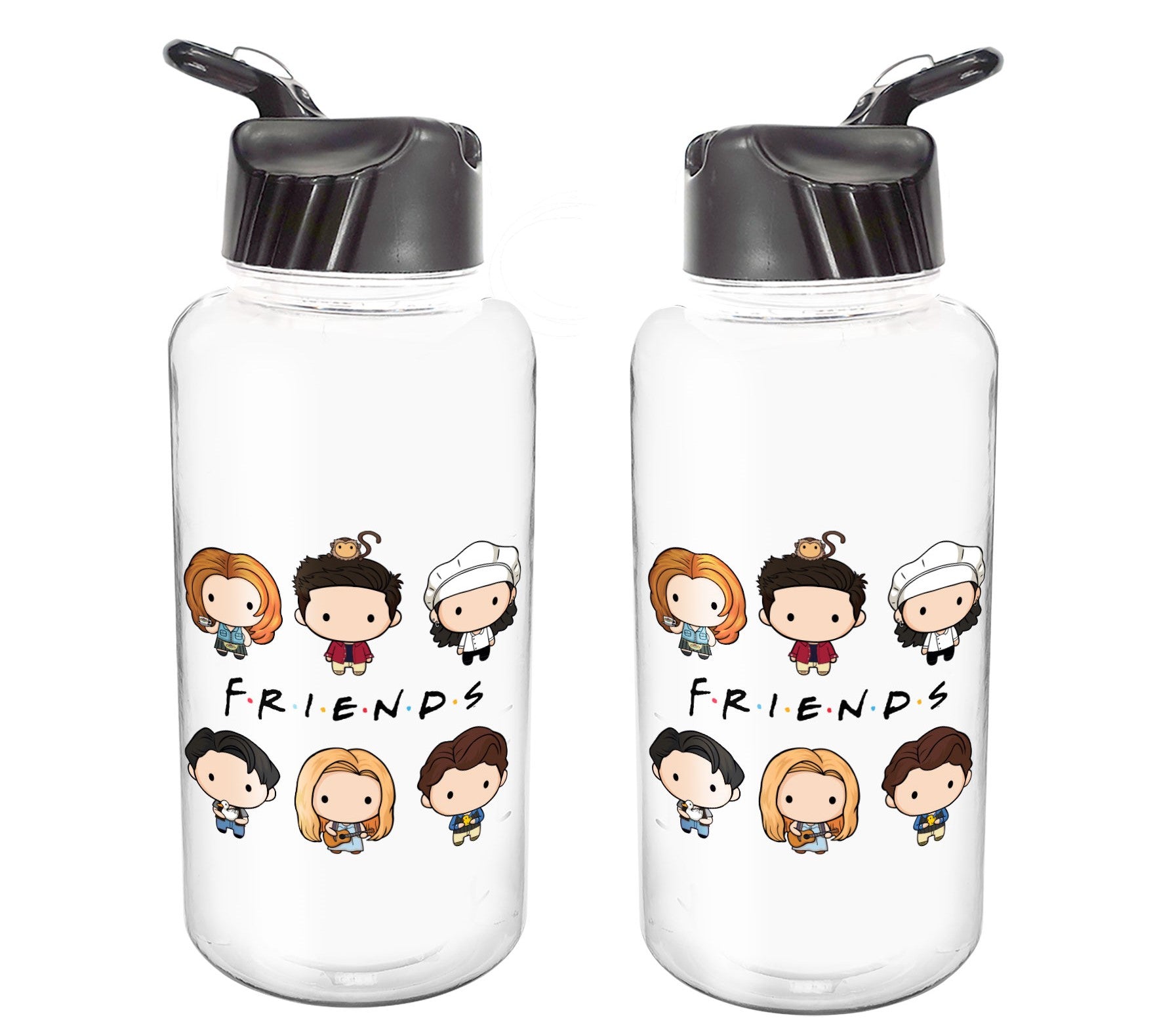 Friends Chibi Character Drink Bottle – Licensing Essentials