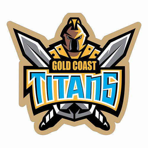Gold Coast Titans Logo Sticker – Licensing Essentials