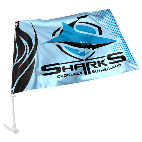 Cronulla-Sutherland Sharks Car Flag – Licensing Essentials