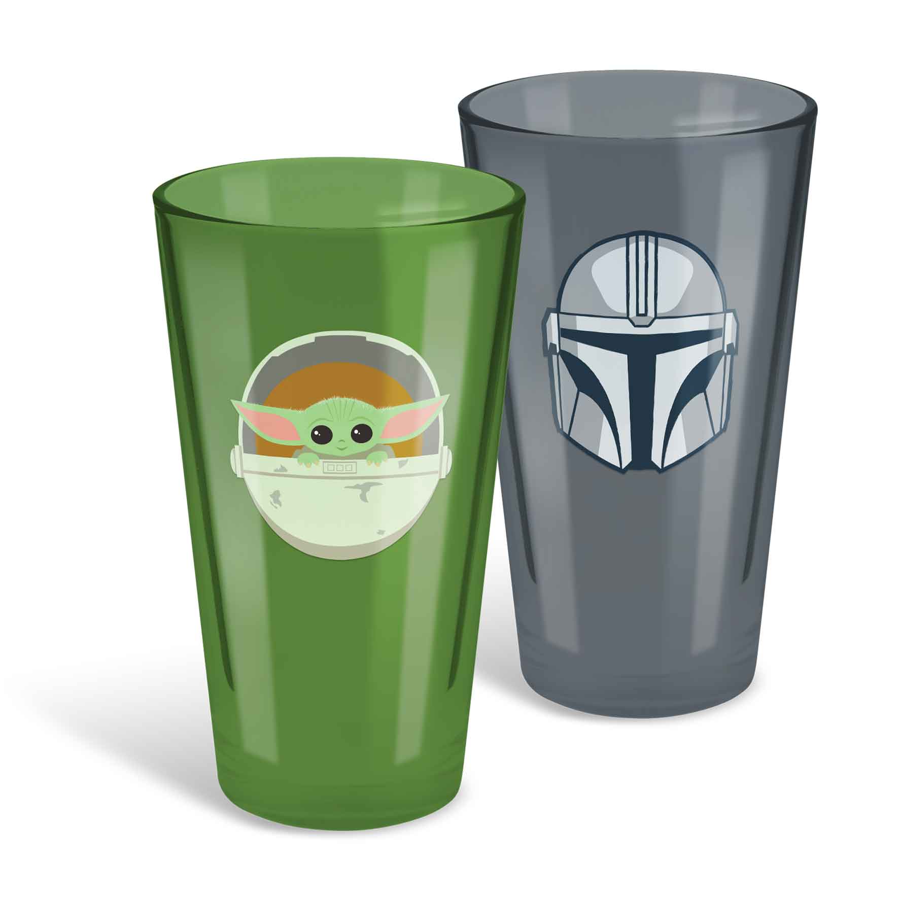 Star Wars The Mandalorian 450ml Conical Glass Set Of 2 – Licensing ...