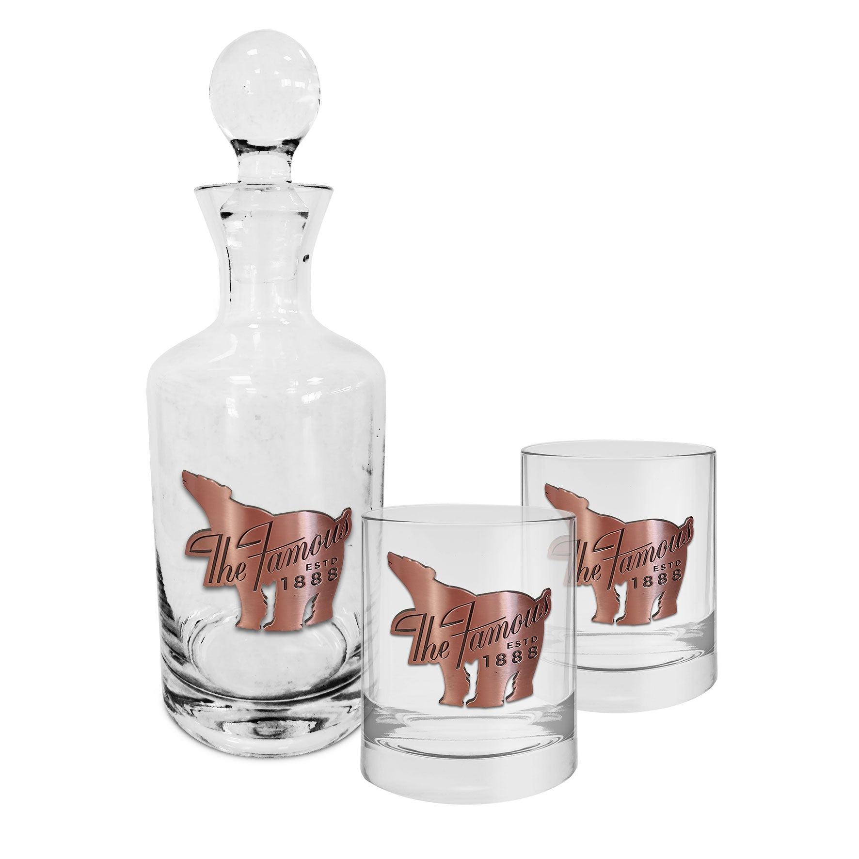 Bundaberg Rum Badged Decanter Set – Licensing Essentials