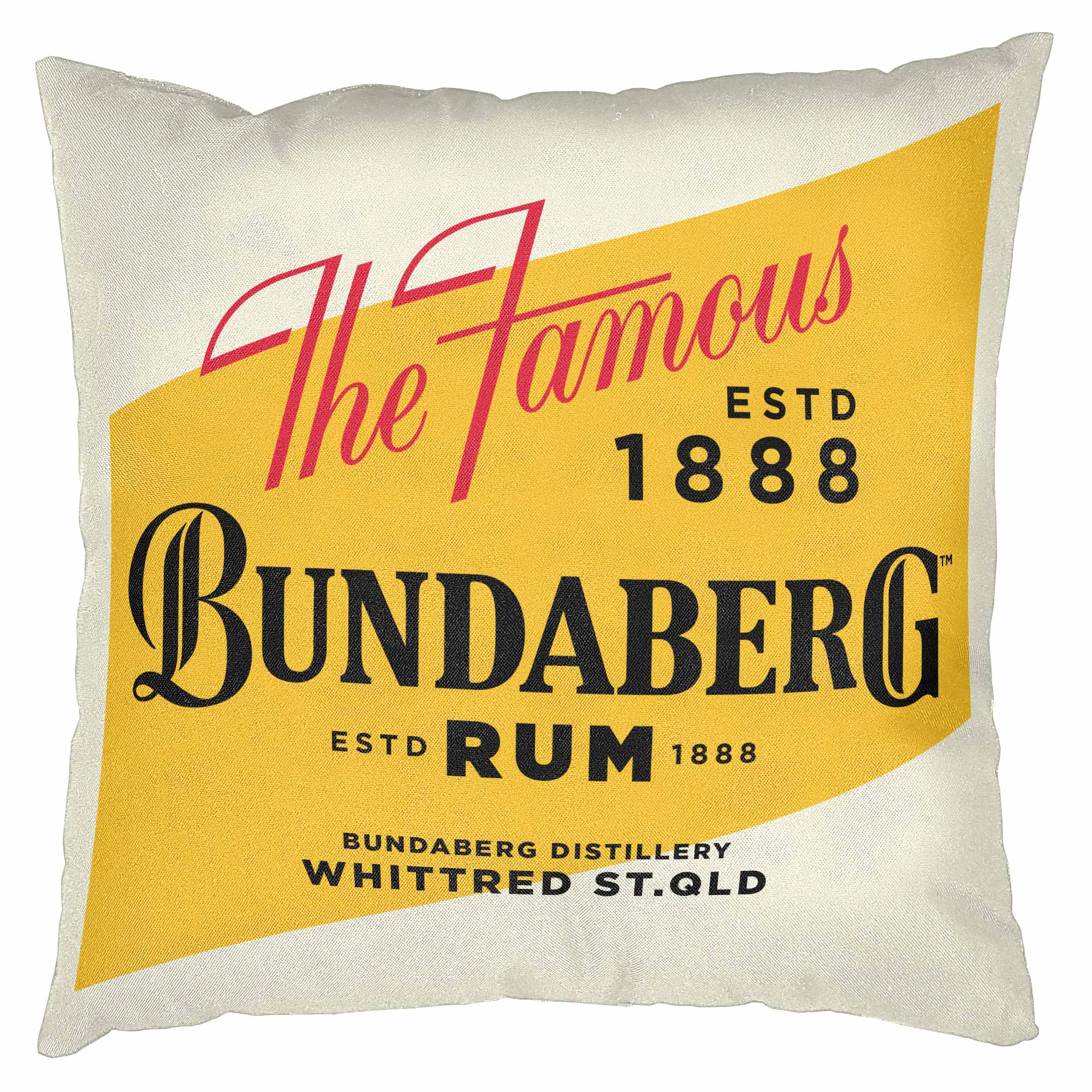 Bundaberg Rum Famous Cushion – Licensing Essentials