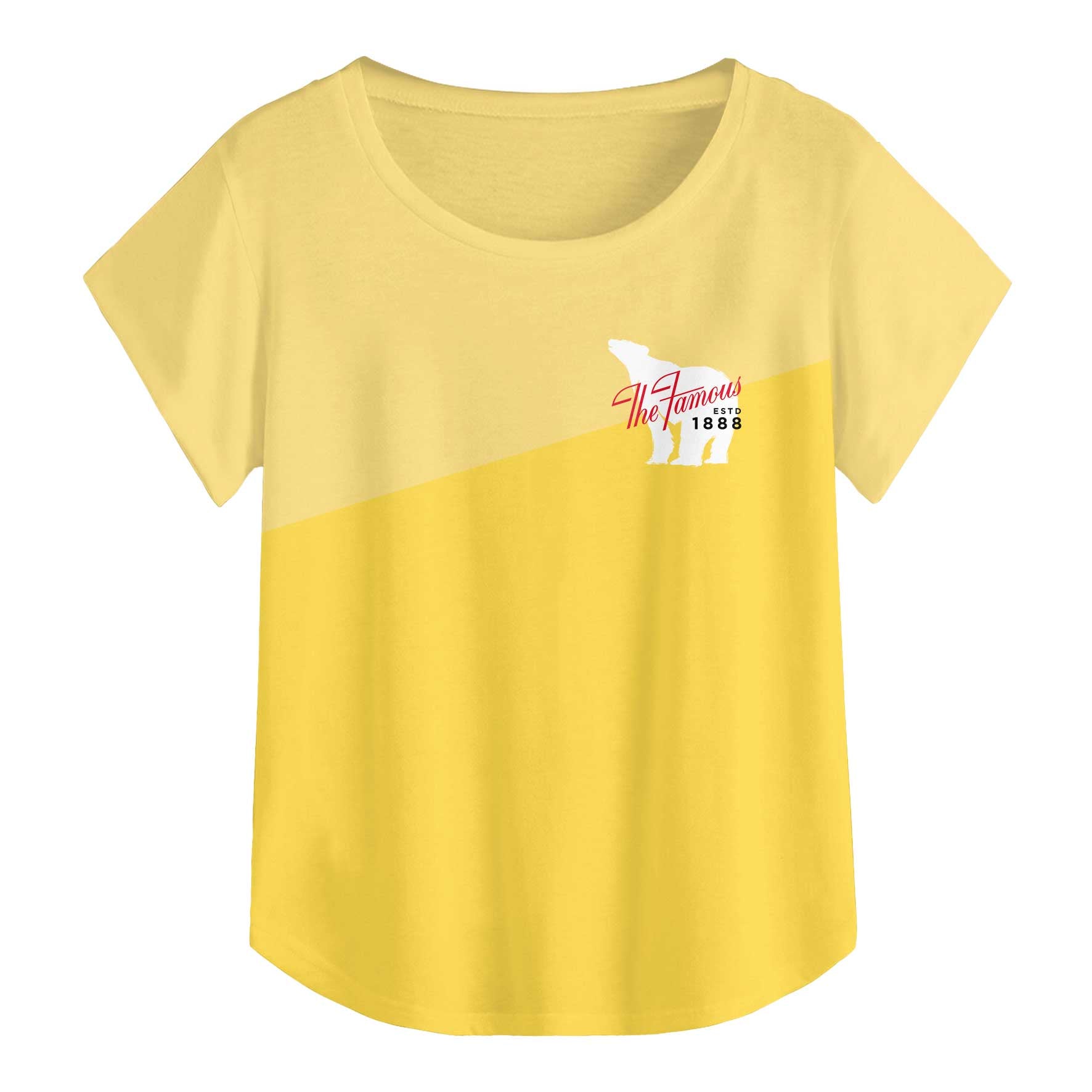 Bundaberg Rum 'the Famous' Bear Chest Print Women's Tee – Licensing Essentials